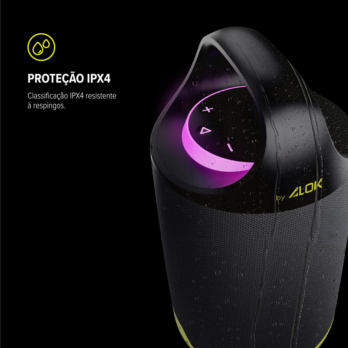 Caixa de Som Bluetooth: BOOM 200 Bluetooth | WAAW by Alok