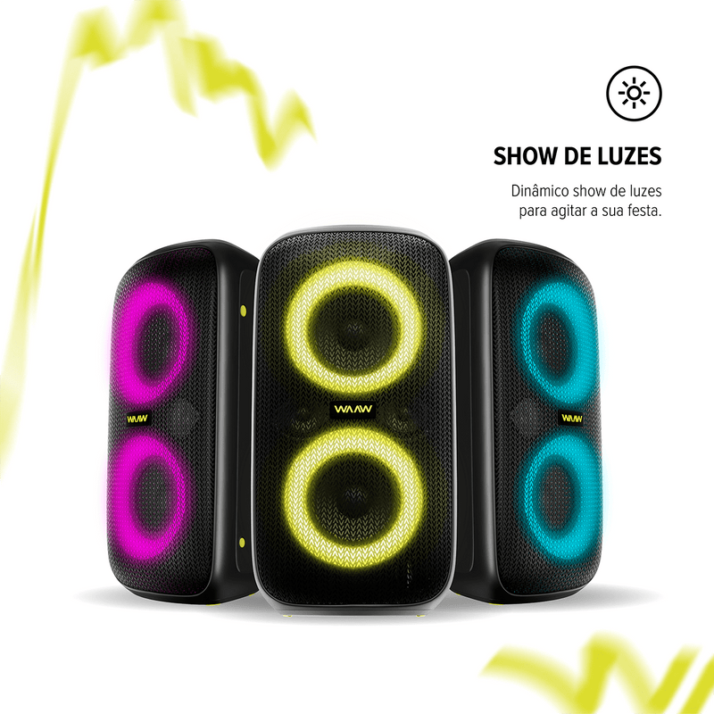 Caixa de Som Grande: INFINITE 100 sound box | WAAW by Alok